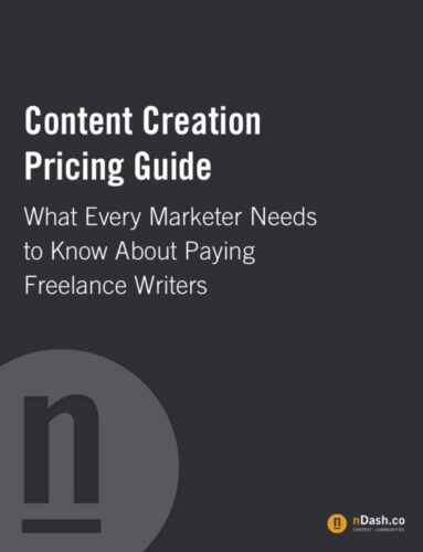 Content Creation Pricing Guide for Marketers | www.nDash.com