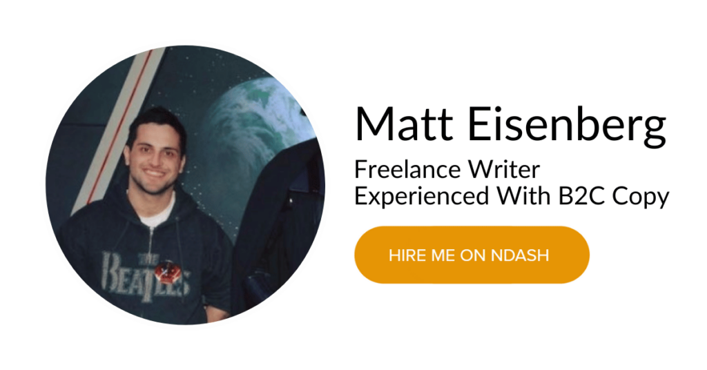 Freelance Writer Spotlight: Expert B2C Writers for Any Budget - nDash.com